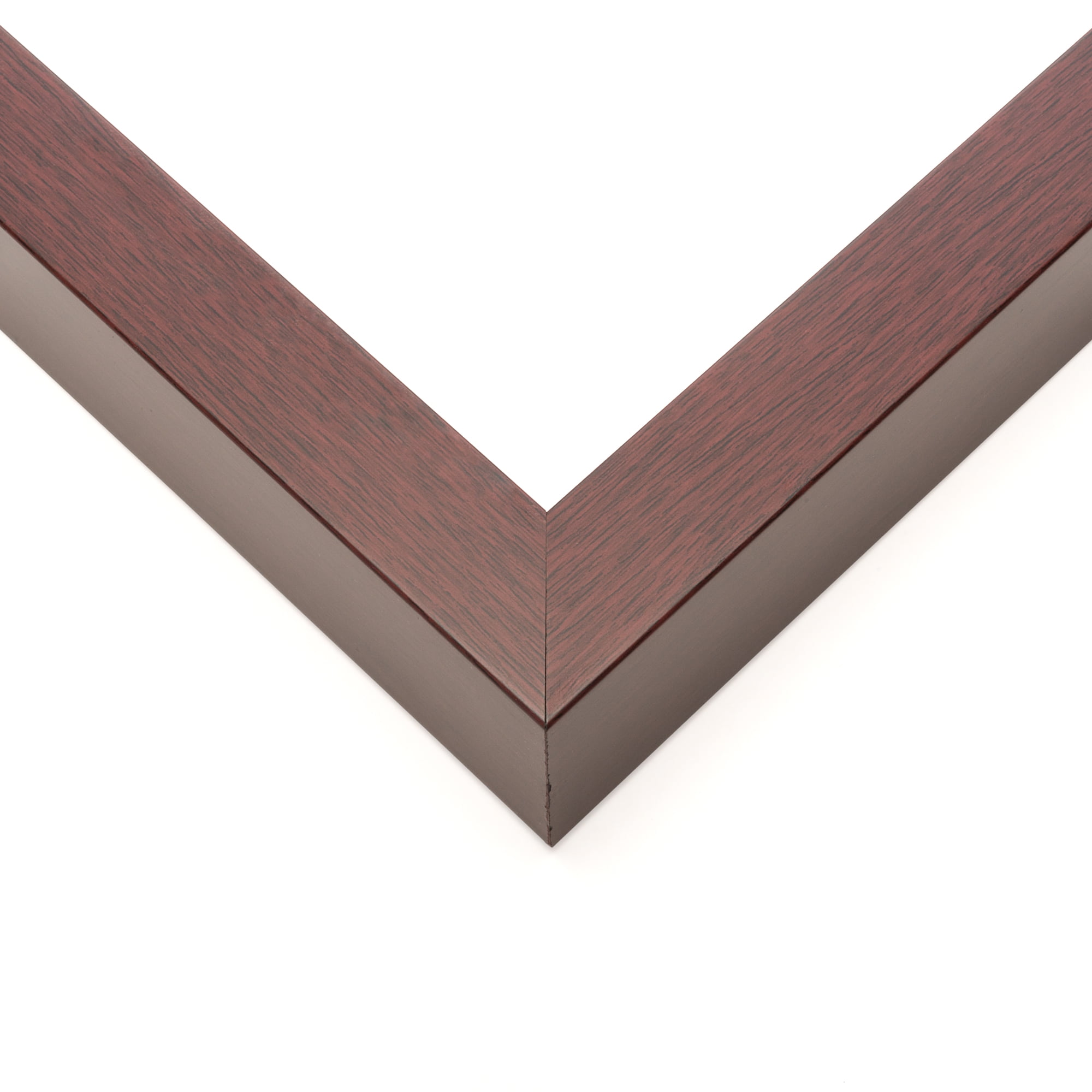 9x20 Shadow Box Frame Brown | 1.625 inches Deep Real Wood Traditional ...