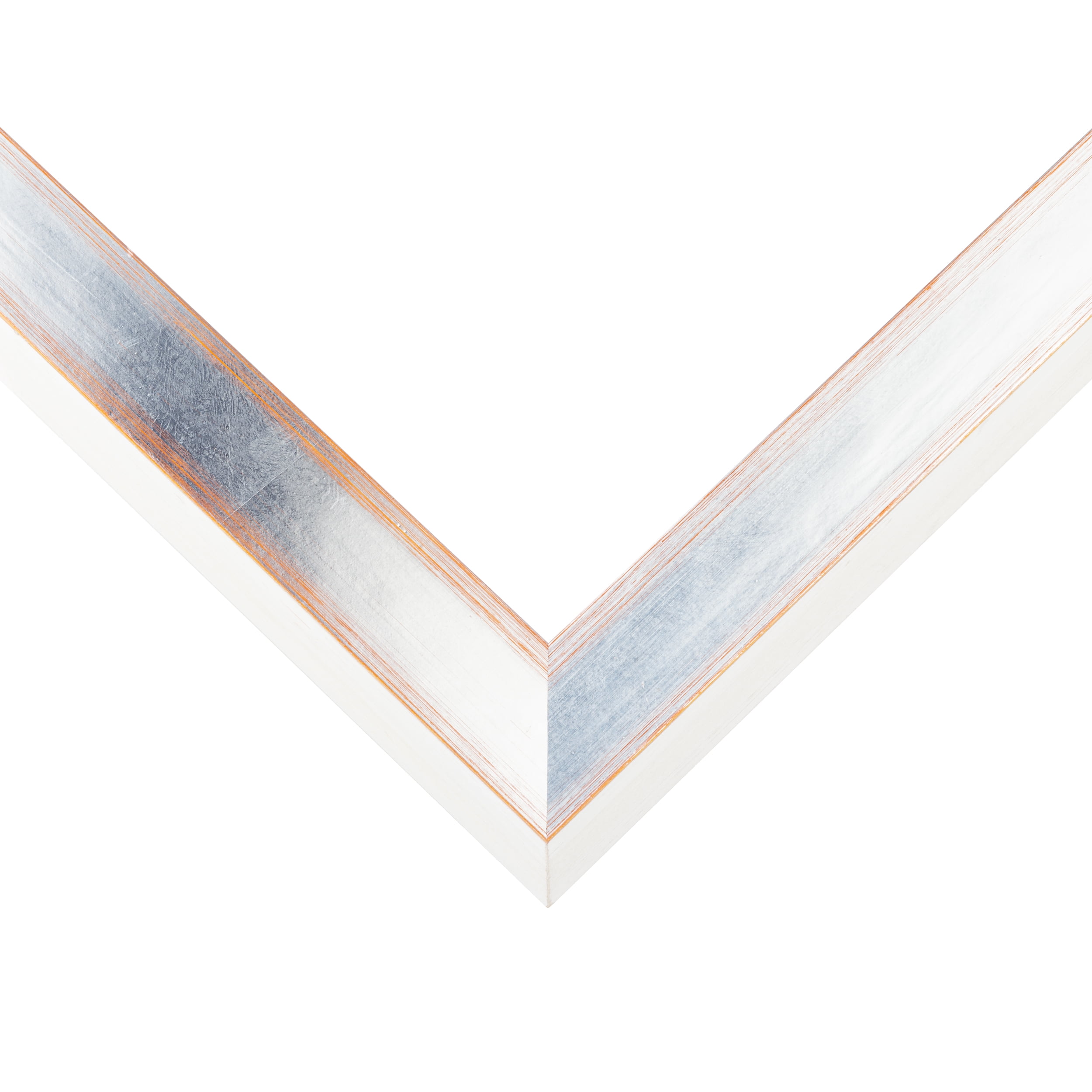 9x20 Shadow Box Frame Silver | 1.625 inches Deep Real Wood Contemporary ...