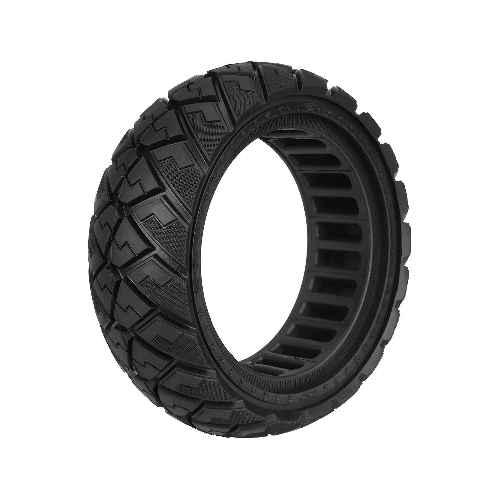 9x3.0 Inch Solid Rubber Tire High Elasticity Off Road Tractions Strong ...