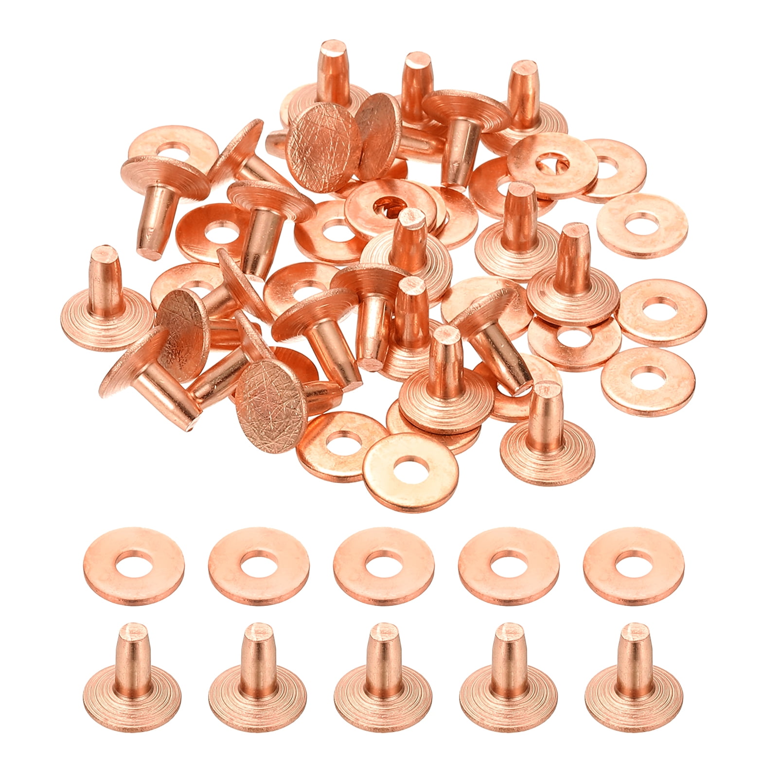 9x3.3x7mm Studs for Clothing, 24 Sets Spikes for Clothes Studs and ...
