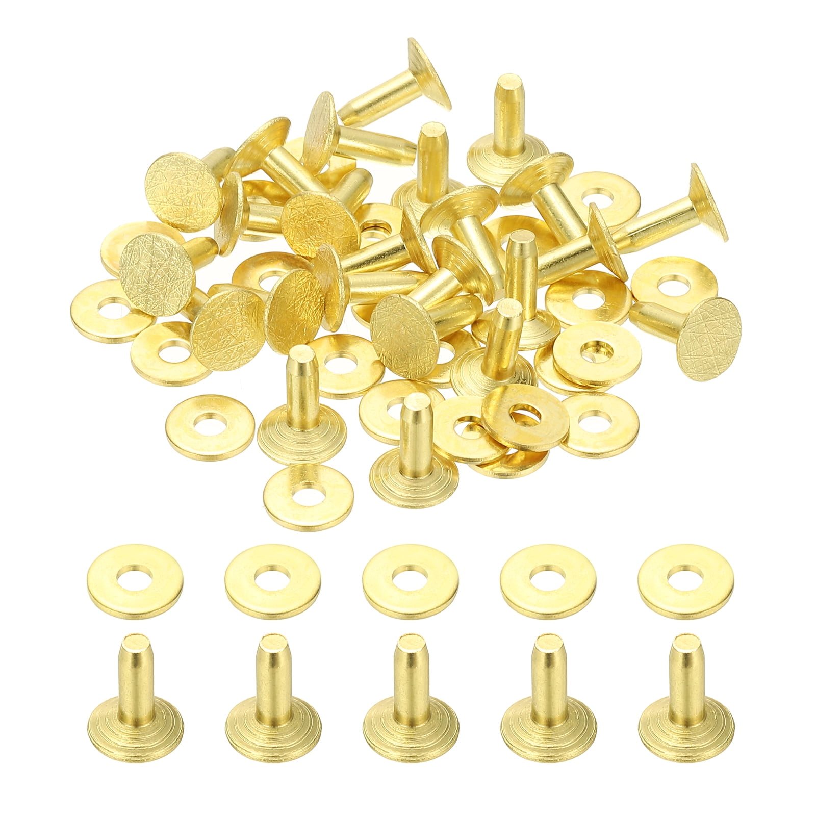 9x3.3x9mm Studs for Clothing, 24 Sets Spikes for Clothes Studs and ...