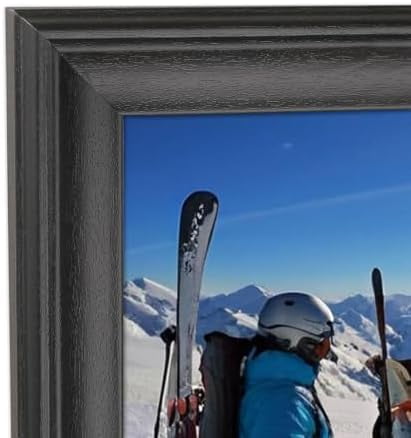 9x36 inch Picture Frame Solid Wood Black Suitable for Panoramic Photo ...