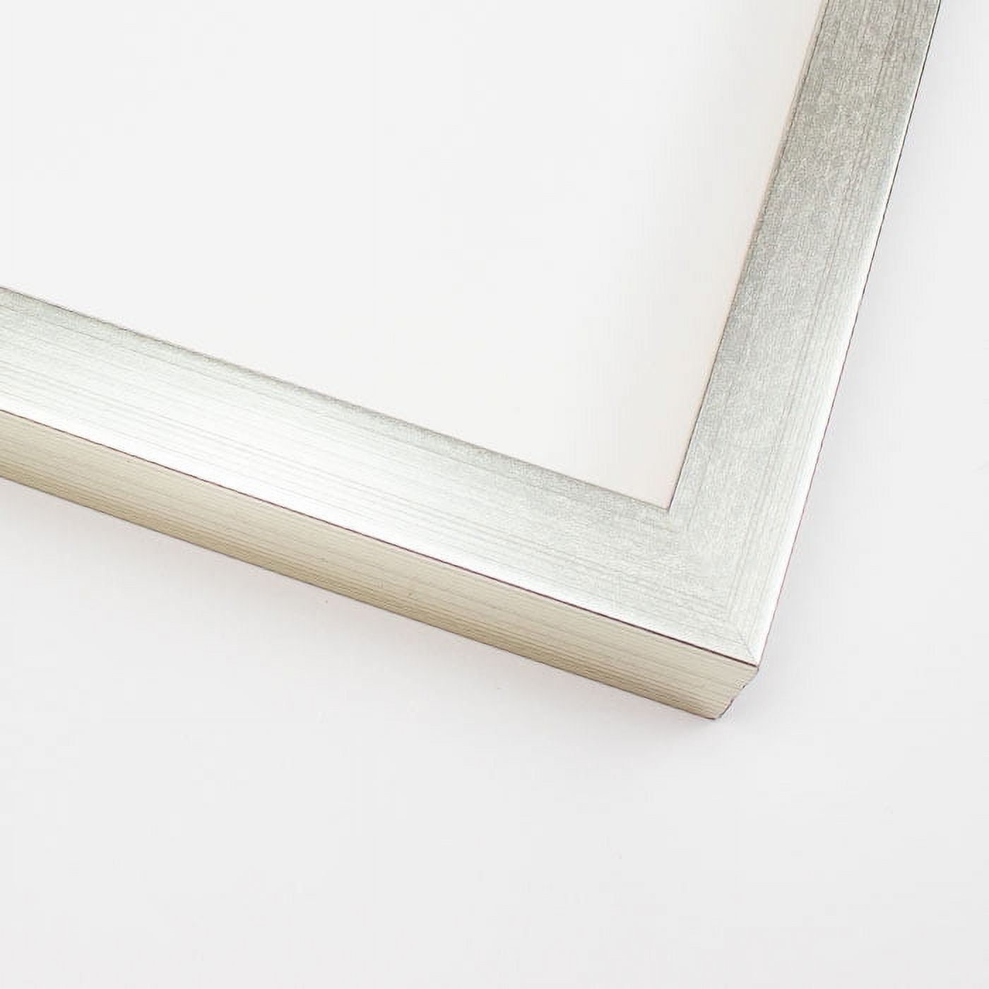 9x39 Frame Silver Solid Wood Picture Frame Width 0.75 Inches | Interior ...