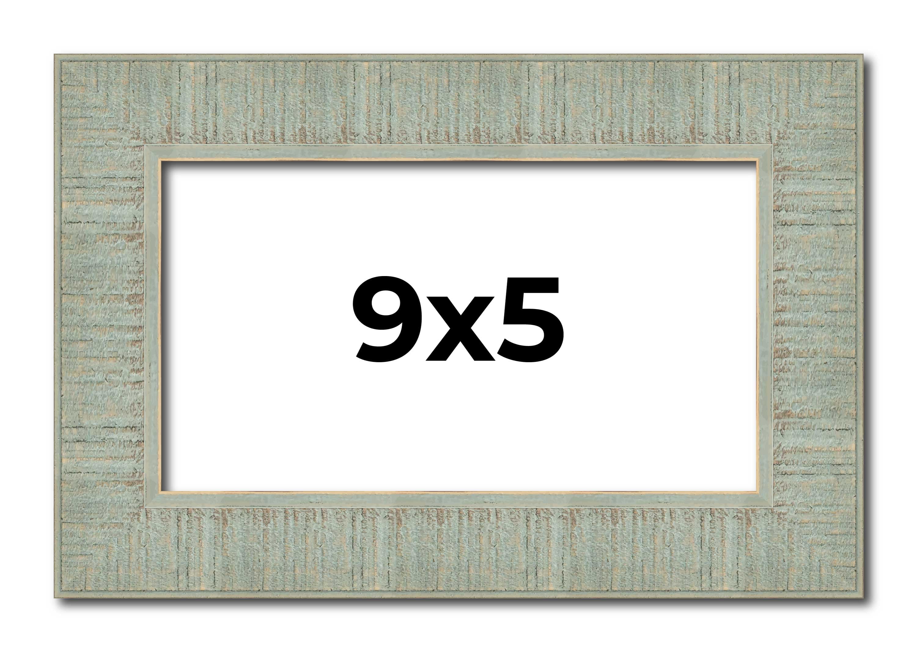 9x5 Frame Green Desert Pear Solid Wood Picture Frame | 1.625 Inch ...