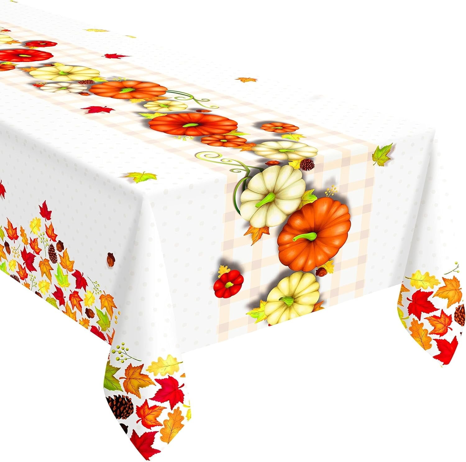 Cheerland 9x5 ft Fall Tablecloth for Thanksgiving Decoration, Fall ...