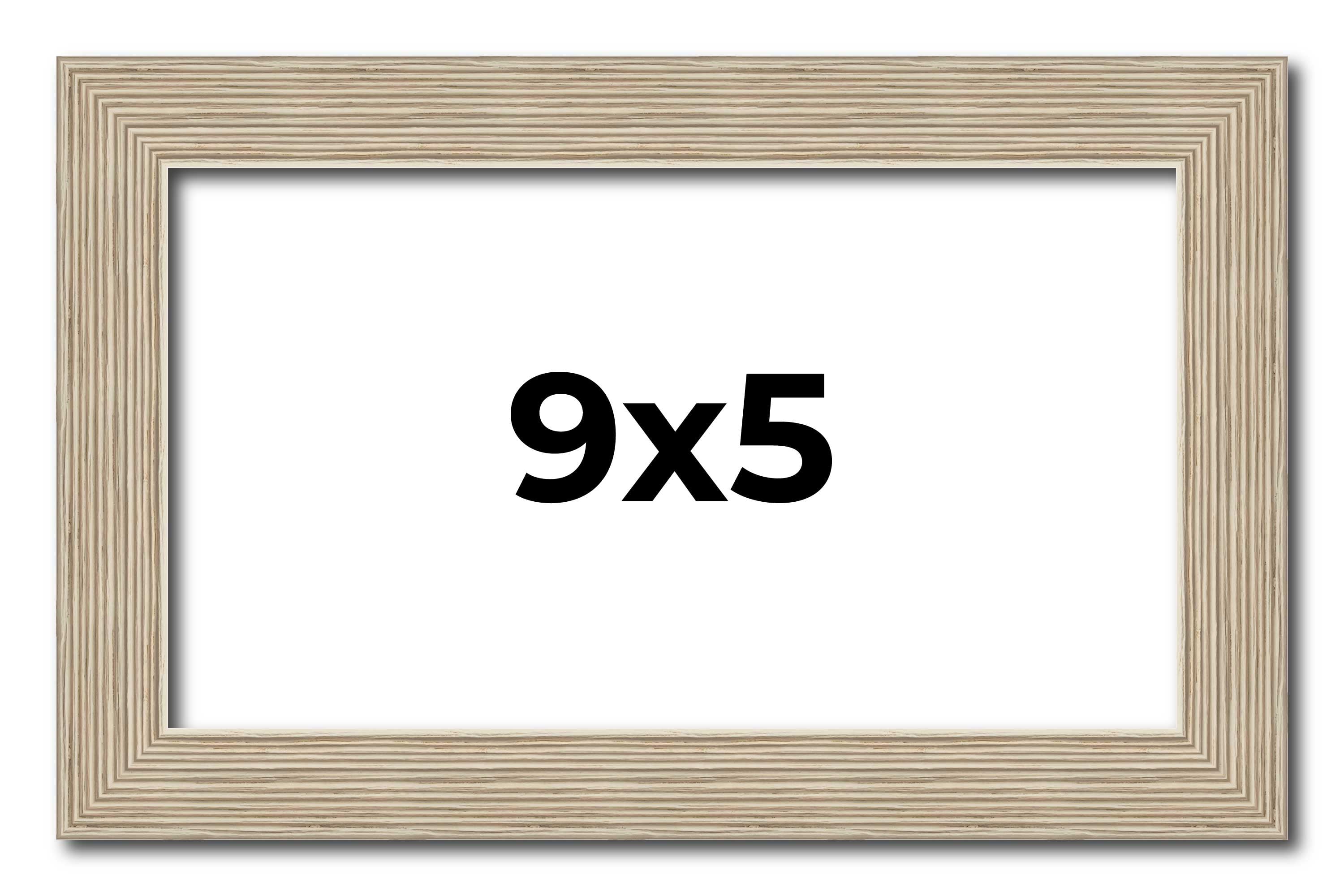 9x5 IN Frame Grey Solid Wood Picture Frame Width 1 Inches | Interior ...
