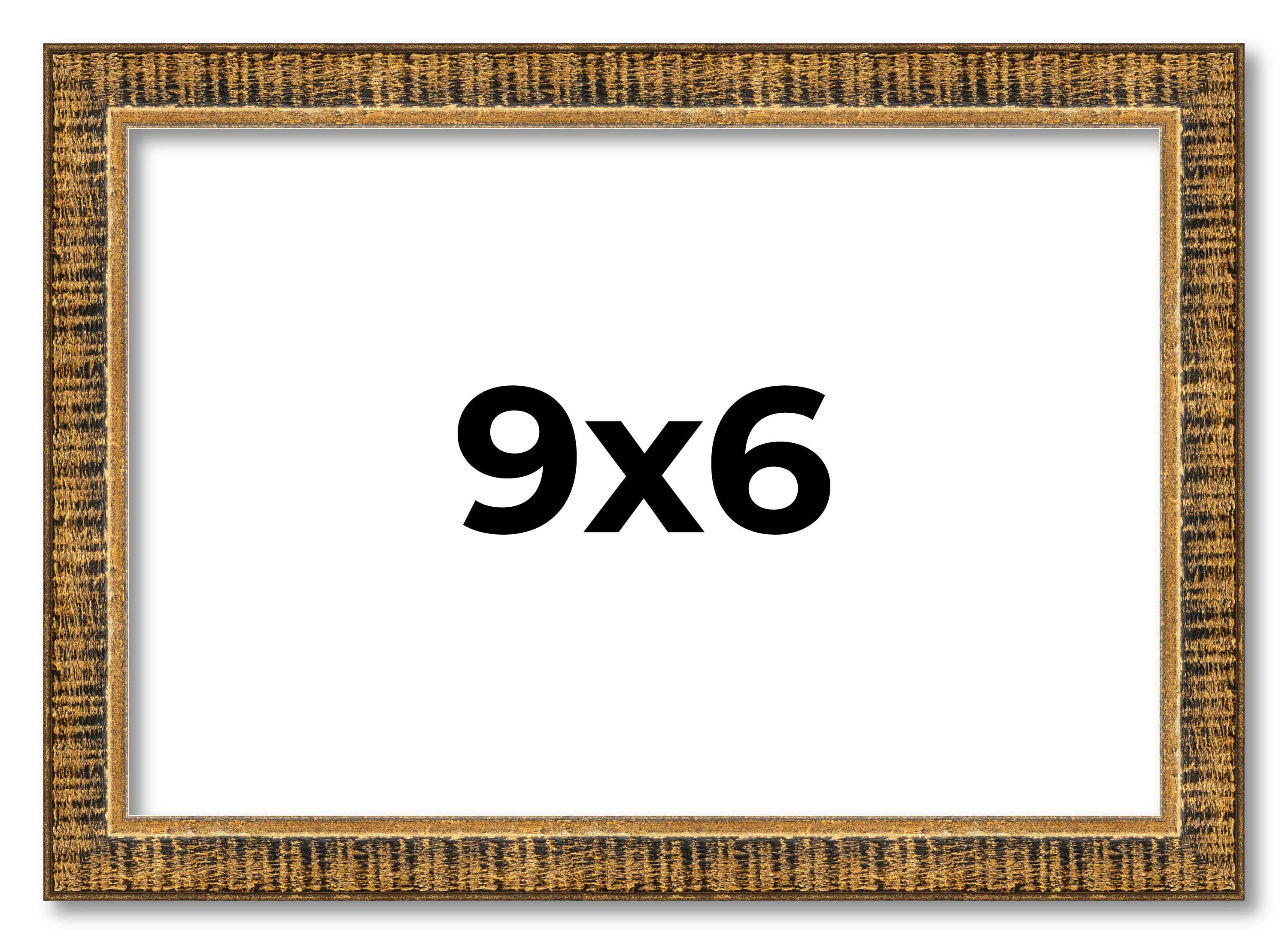 9x6 Frame Gold Solid Wood Picture Frame - Complete Modern Photo Frame ...