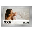 9x6 Frame Stainless Steel Silver Picture Frame - Modern Photo Frame ...