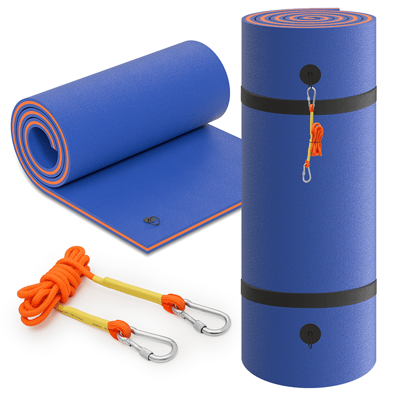9x6 ft Water Floating Mat Foam Pad,Bouncy Tear-Resistant XPE Foam,Lake ...