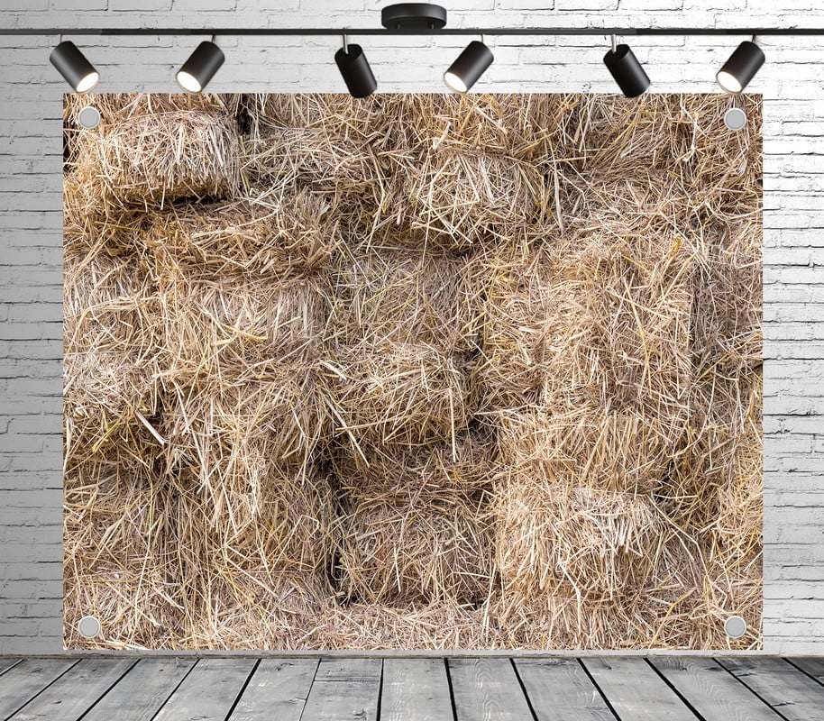 9x6ft Rustic Backdrop Haystack Photo Backdrop Straw Texture Background ...