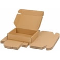 9x6x2 Inch Shipping Boxes 15 Pack Brown, Tab Lock Tuck Top Mailer Boxes ...