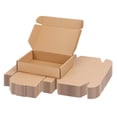9x6x2 inches Shipping Boxes Set of 40, Brown Corrugated Cardboard Box ...