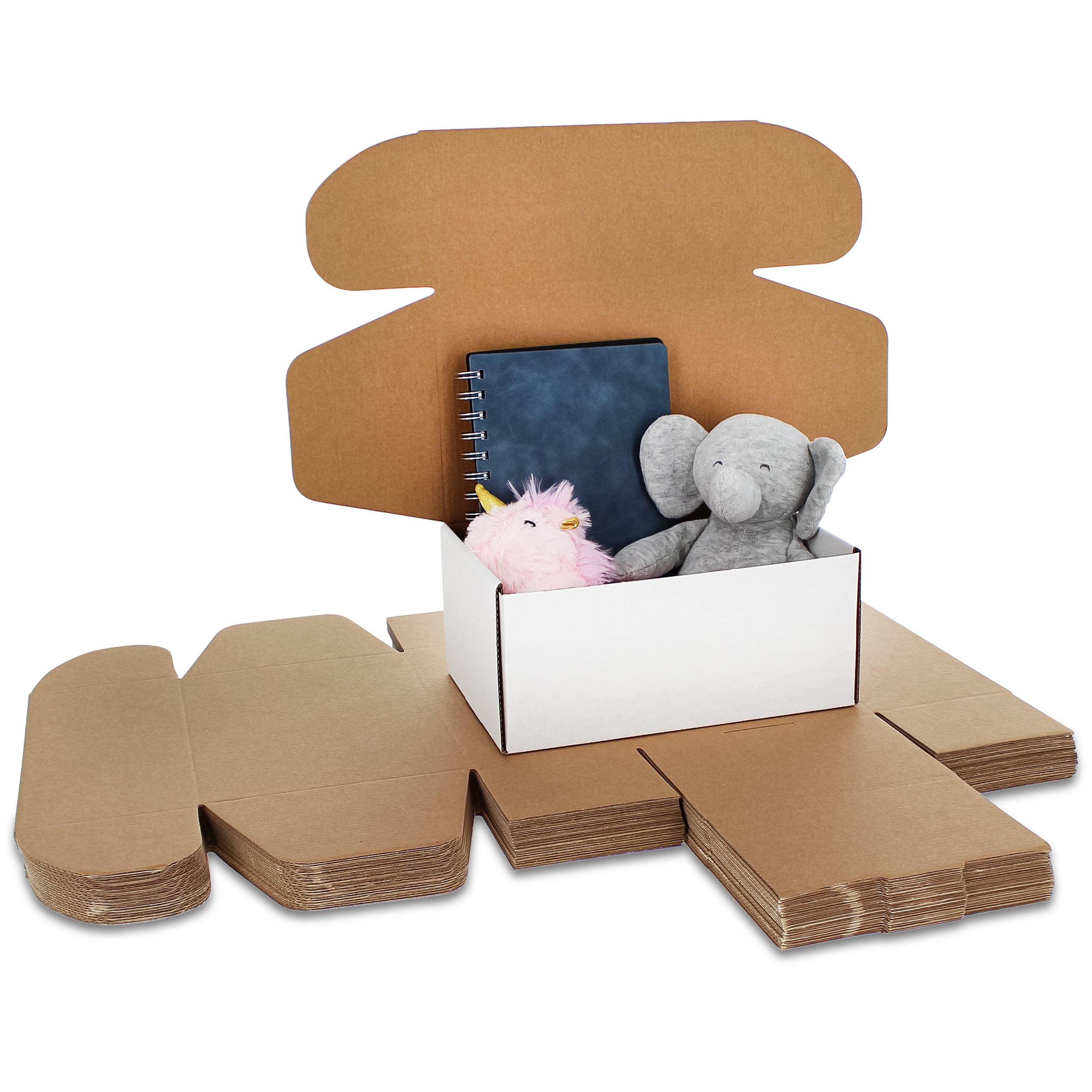 9x6x4 Inch Shipping & Packaging Boxes for Small Busniess Set of 20 ...
