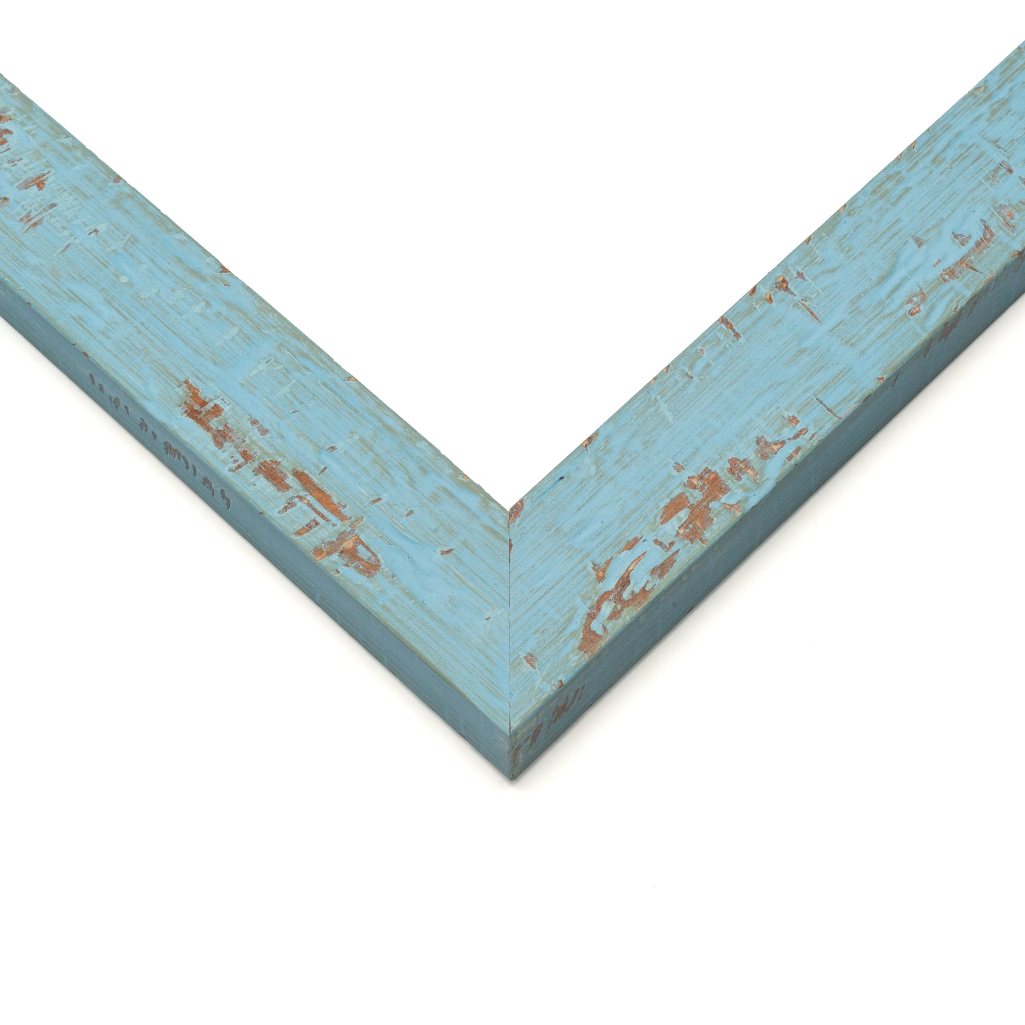 9x7 Frame Blue Solid Wood Picture Frame Width 1.125 Inches | Interior ...