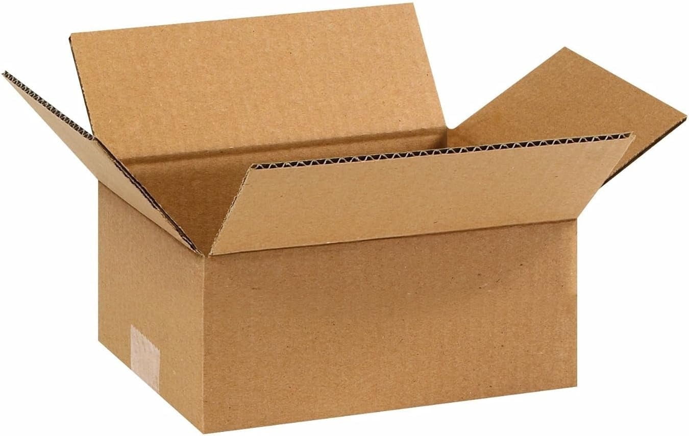 9x7x5 Moving & Shipping Boxes, Extra Strength, Heavy-Duty Corrugated ...