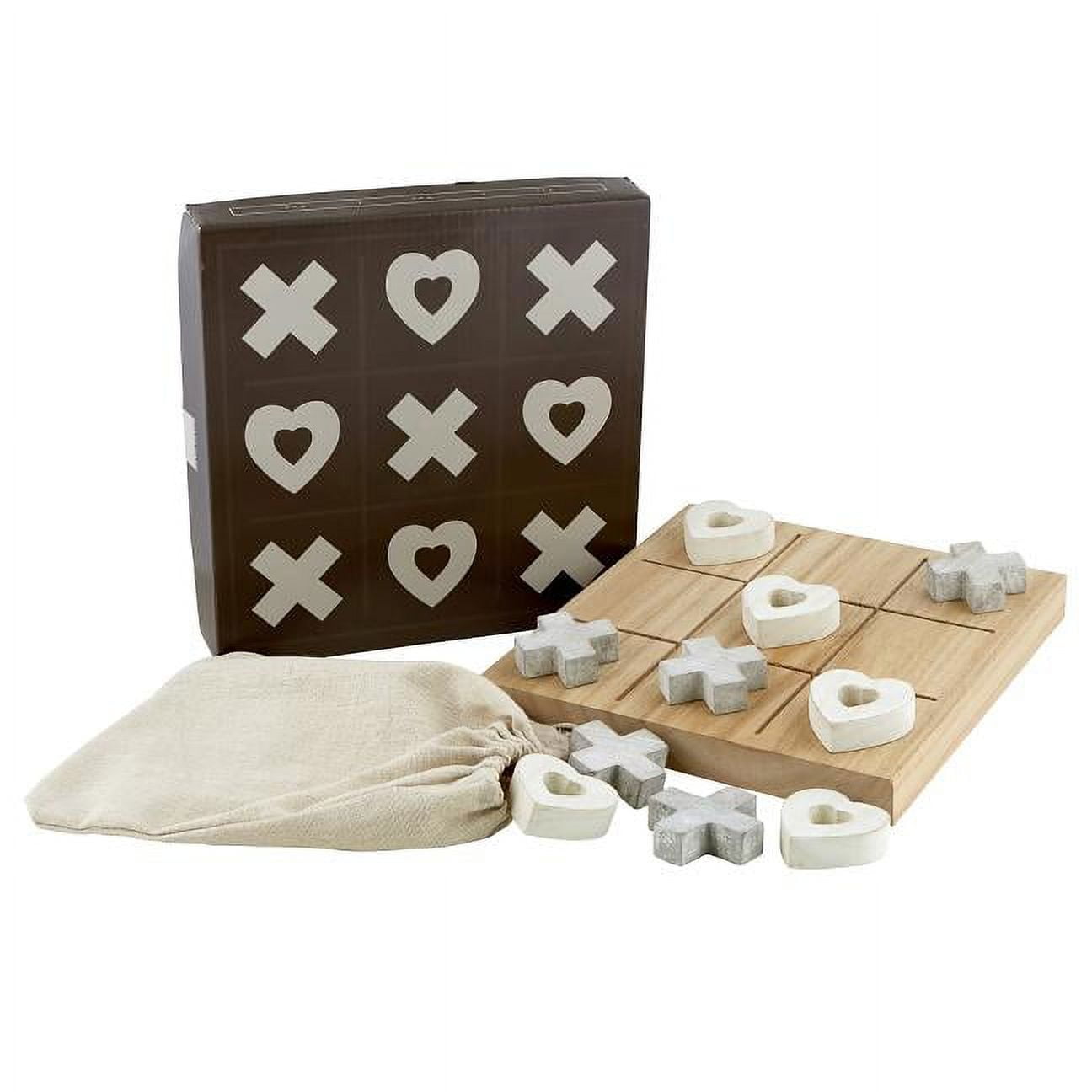 9x9 - Tic Tac Toe Tray Wood (Other) - Walmart.com