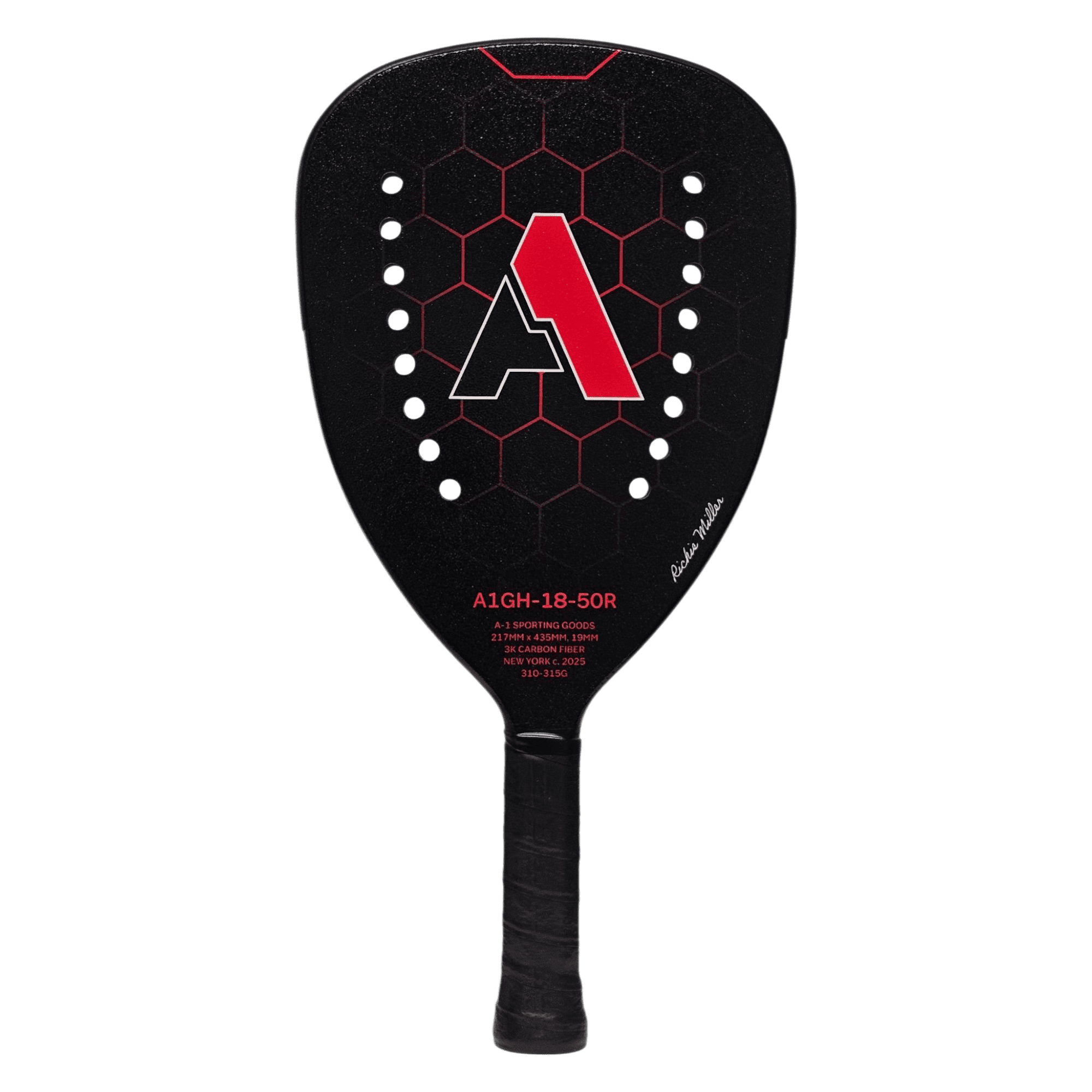 A-1 Paddleball A1GH-18-50R 'Teardrop' Paddleball Paddle - Walmart.com