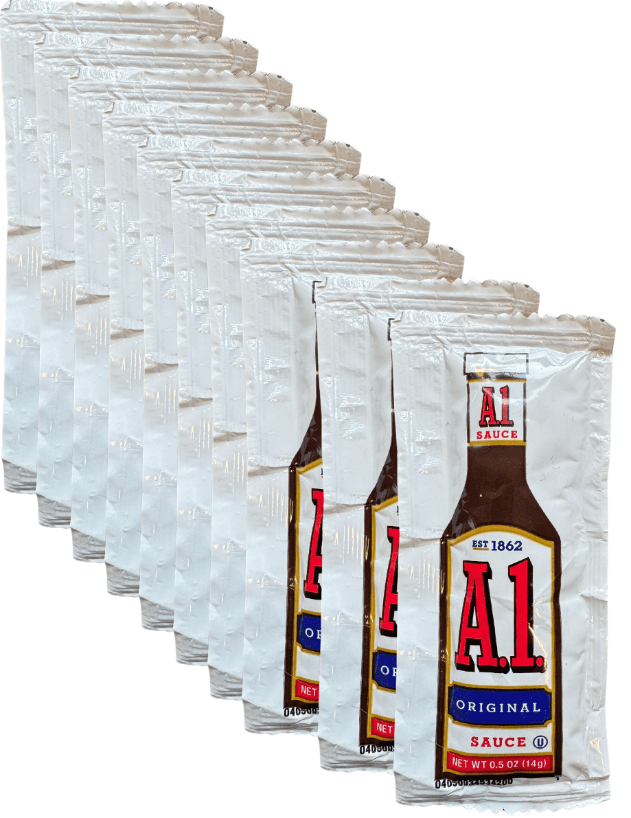 A.1 Sauce Portion Control A1 Packets Kosher 20 Pieces - Walmart.com