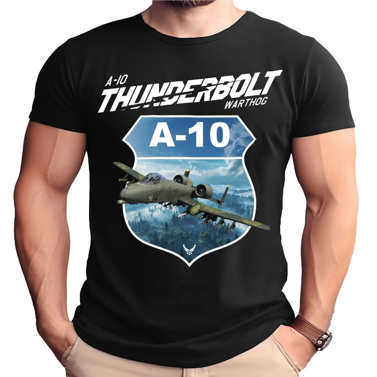 A-10 Thunderbolt II (Warthog) Lizard Paint Scheme Adult Shirt - Walmart.com