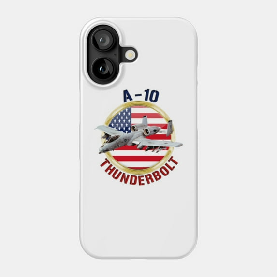 A-10 Thunderbolt USA Themed Case for iPhone 11,12,13,14,15,16,17 ...