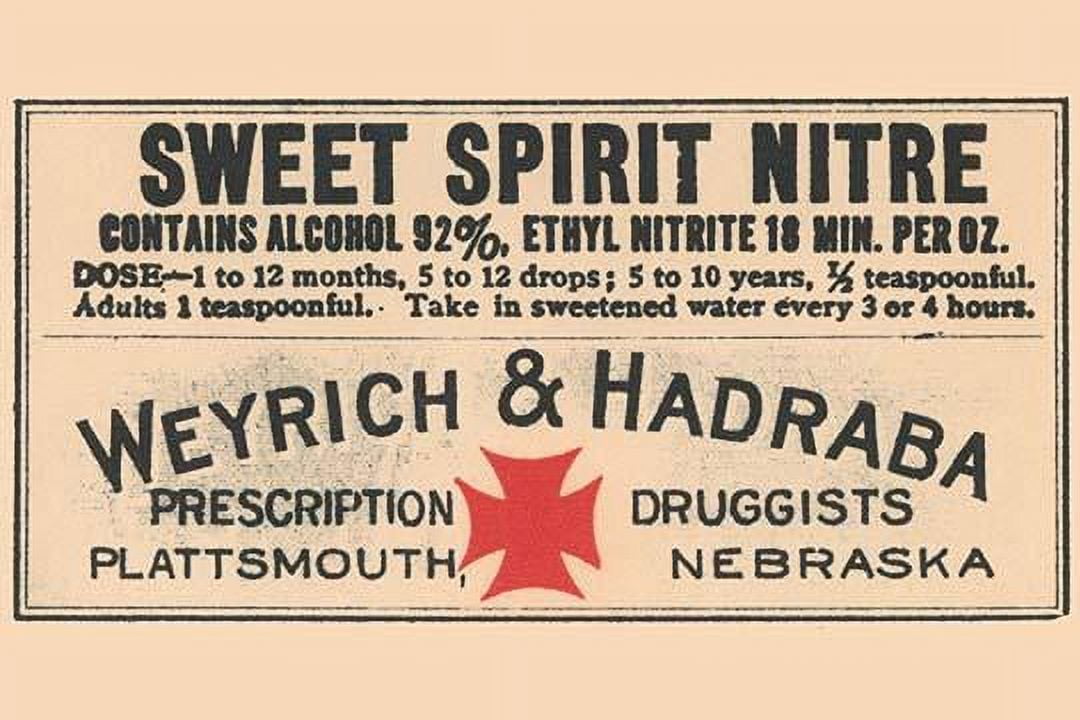 A 1920's pharmacy bottle label. Many of these were quack cures and the ...
