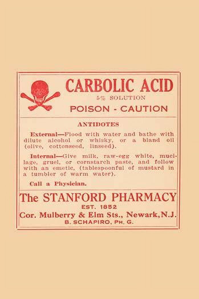A 1920's pharmacy bottle label. Many of these were quack cures and the ...