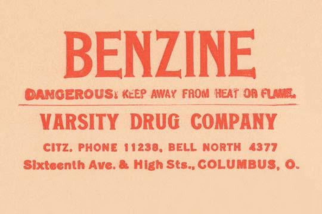 A 1920's pharmacy bottle label. Many of these were quack cures and the ...