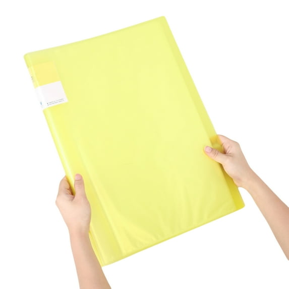 A 2 A 3 A 4 4K Display Folders Presentation Folder with Plastic Sleeves ...