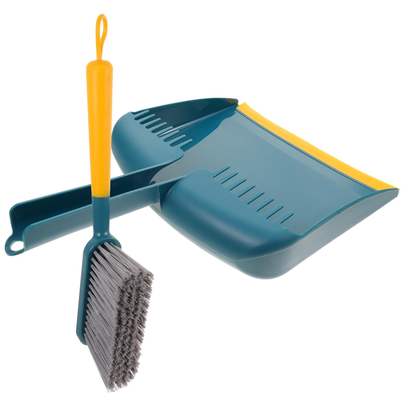 A 2-in-1 Handheld Broom and Dustpan Set Compact Size for Easy Storage ...
