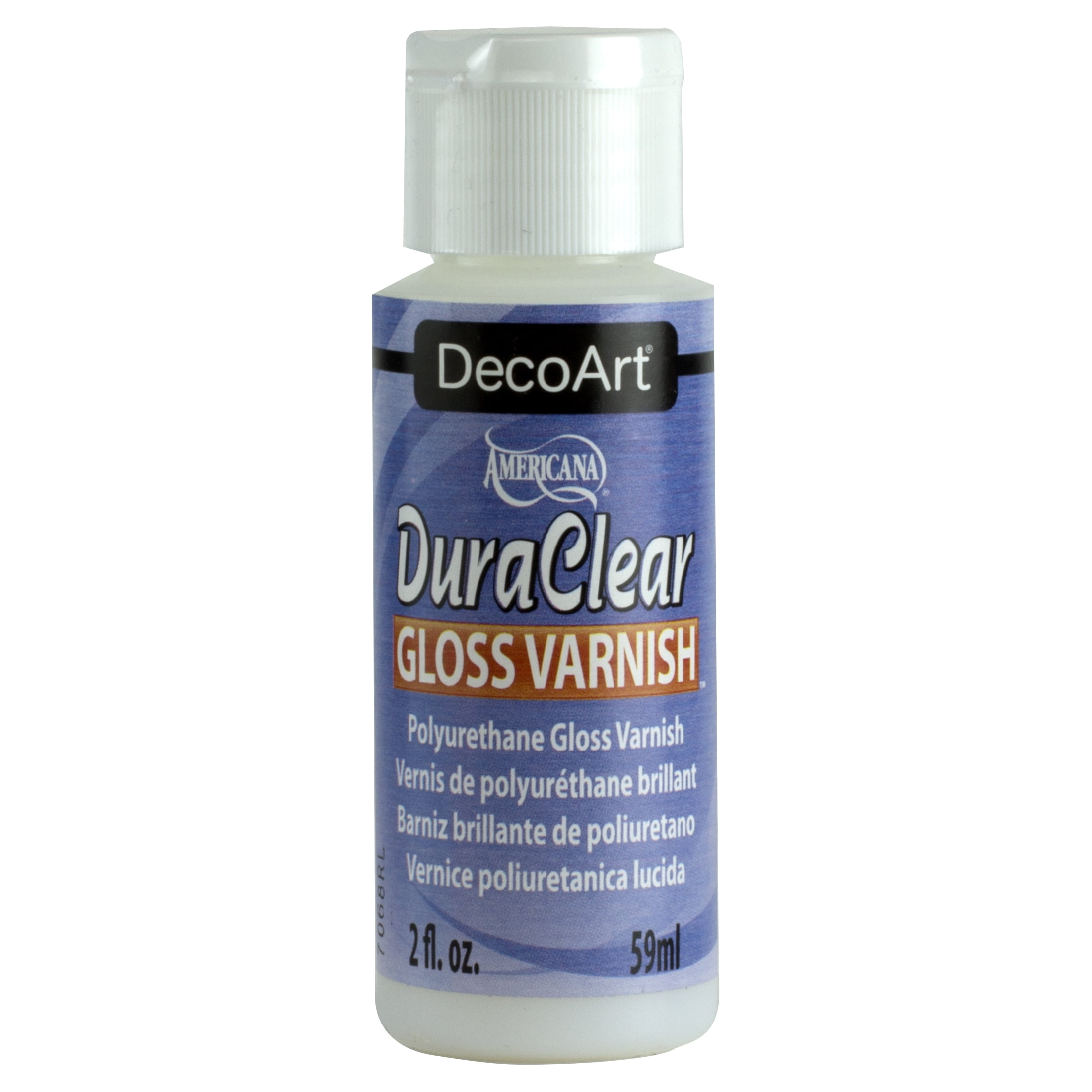 DecoArt 2OZ DURACLEAR GL Brush-On Polyurethane Varnish, Clear - Walmart.com