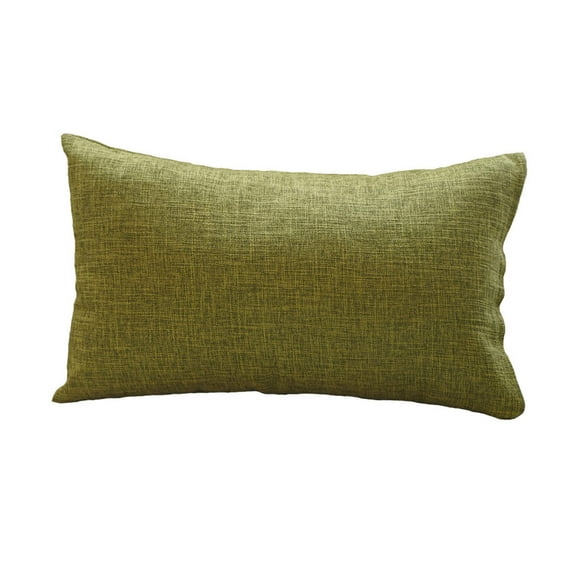 ok A-2X49 Army Green New Linen Lumbar Support Throw Pillow covers size ...