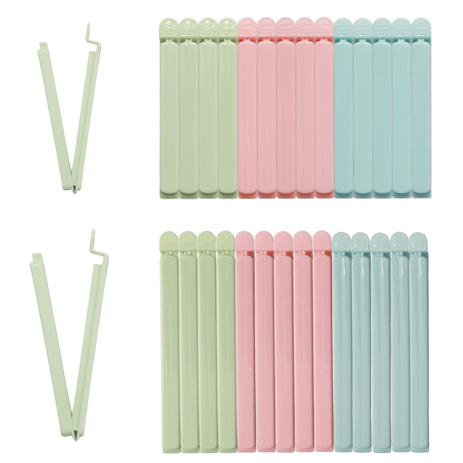 A 30 PCS Sealing Clip Plastic Bag Sealing Clips Bag Clips for Food ...