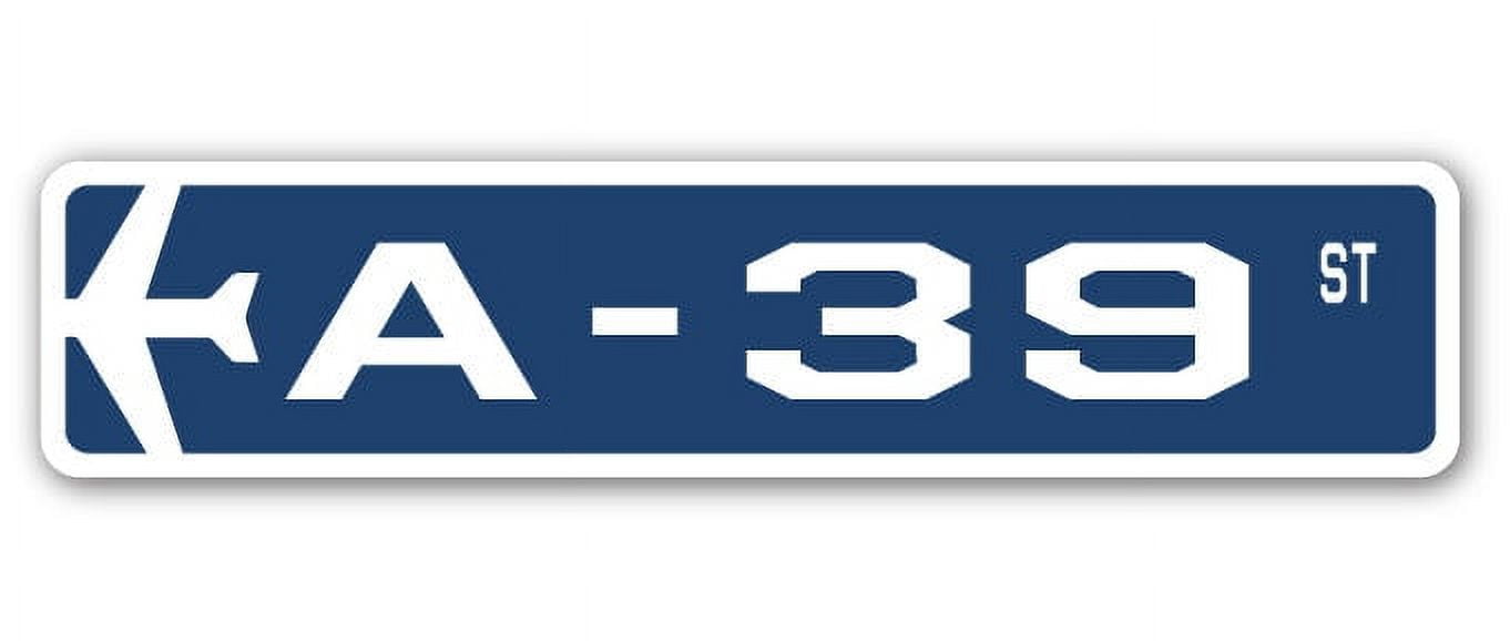 A-39 Street Sign Air Force Aircraft Military | Indoor/Outdoor | 36 ...