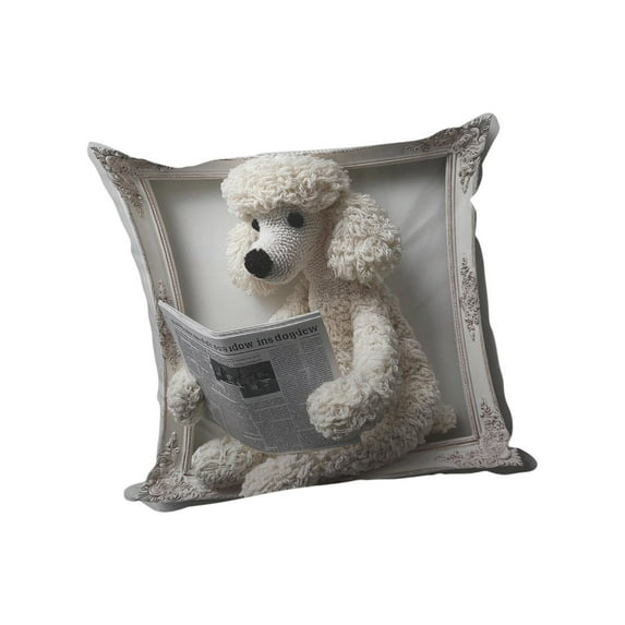 A 3D Print Dog Design Pillowcase Soft Cover For Sofa Cushion And Living ...