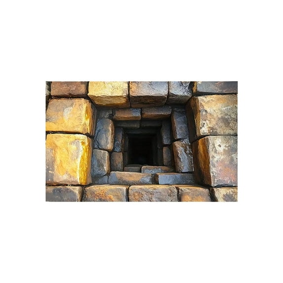 A 3D Stereoscopic Visual Doormat With Water-Absorbing Mat, Non-Slip ...