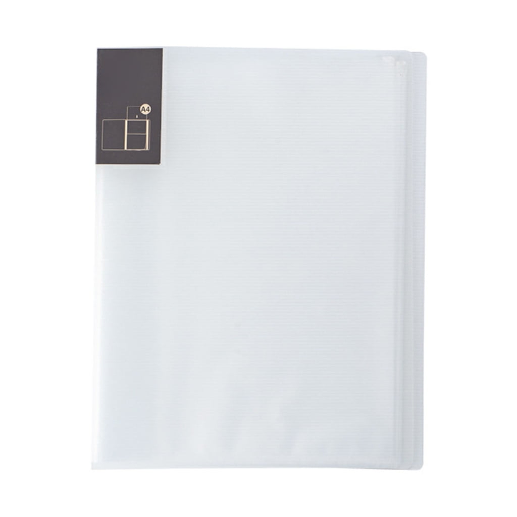 A 4 Binder Portfolios Folder with Clear Sheet Presentation Book for ...