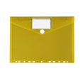 A 4 Clear Document Organizers File Folder with 11 Hole Edges Paper ...