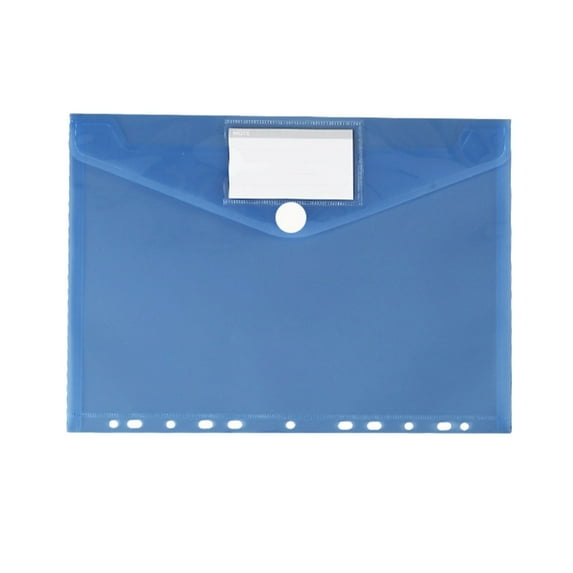 A 4 Document Bag with 11 Hole Edges File Organiser File Folder File Bag ...