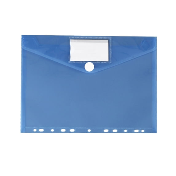 A 4 File Bag Document Bag Clear File Folder 11 Hole Edges File ...