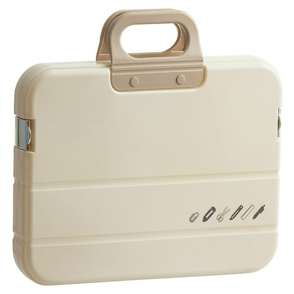 A 4 File Storage Box with Handle Document Box Plastic File Box File ...
