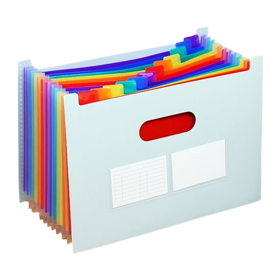 A 4 Multi-Layer Document Organiser Accordions File Folder Sorting ...