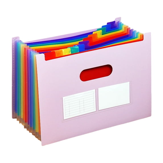 A 4 Multi-Layer Document Organiser Accordions File Folder Sorting ...