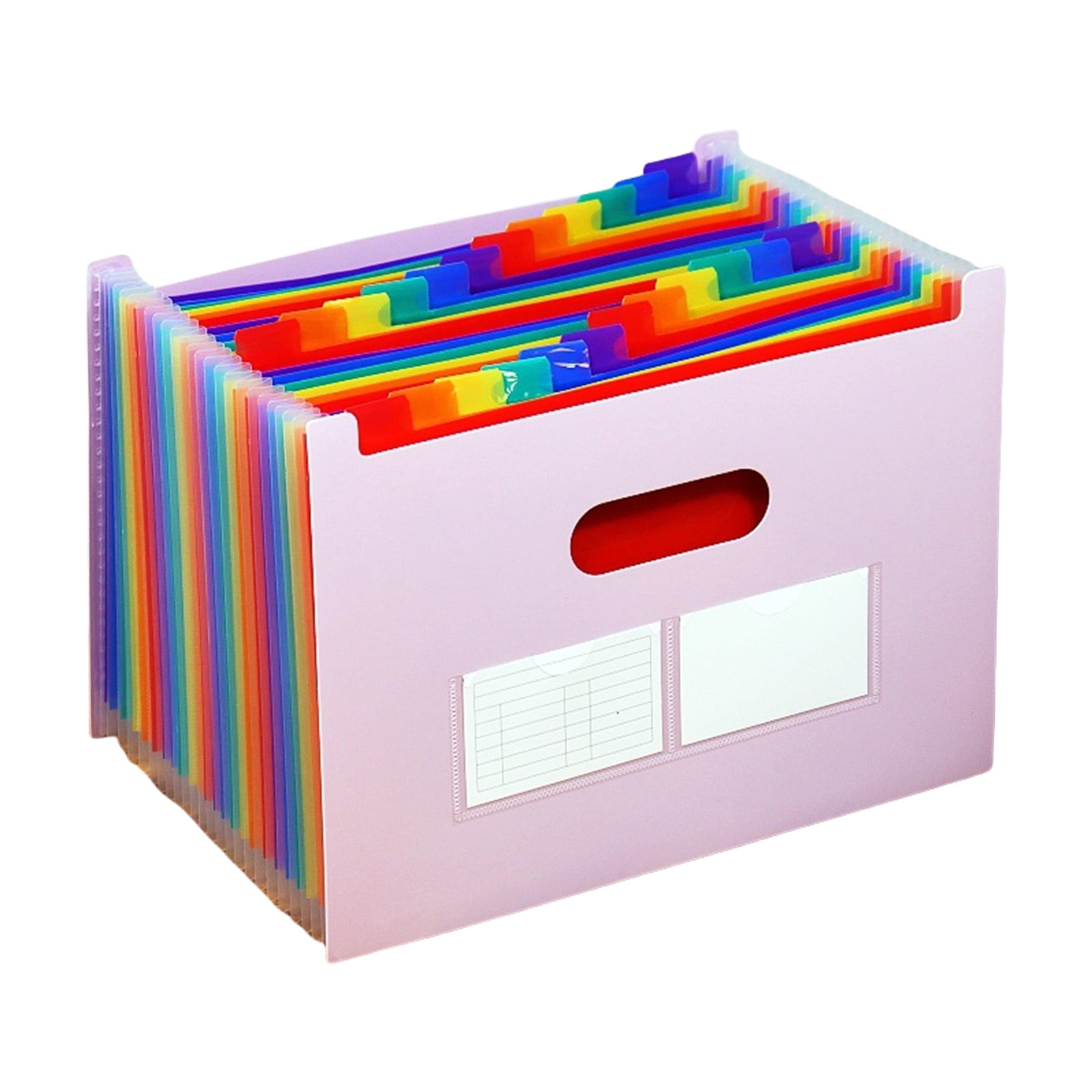 A 4 Multi-Layer Document Storage Bag Accordions File Folder Expanding ...