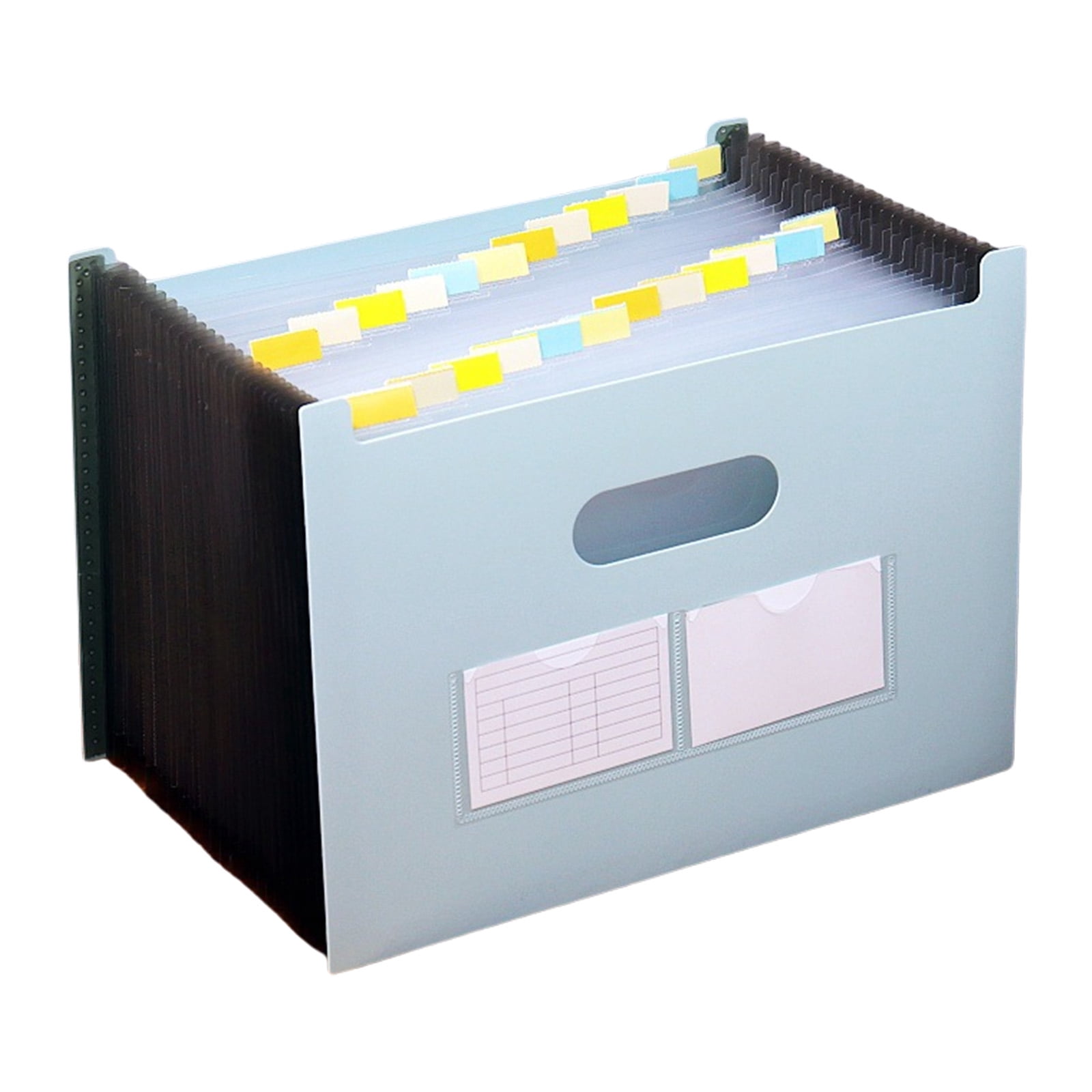 A 4 Multi-Layer Document Storage Bag Accordions File Folder Expanding ...