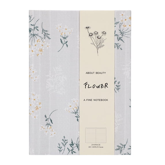 A 5 Notepads Flower Notebook Stationery Notebooks Journal Notebook ...