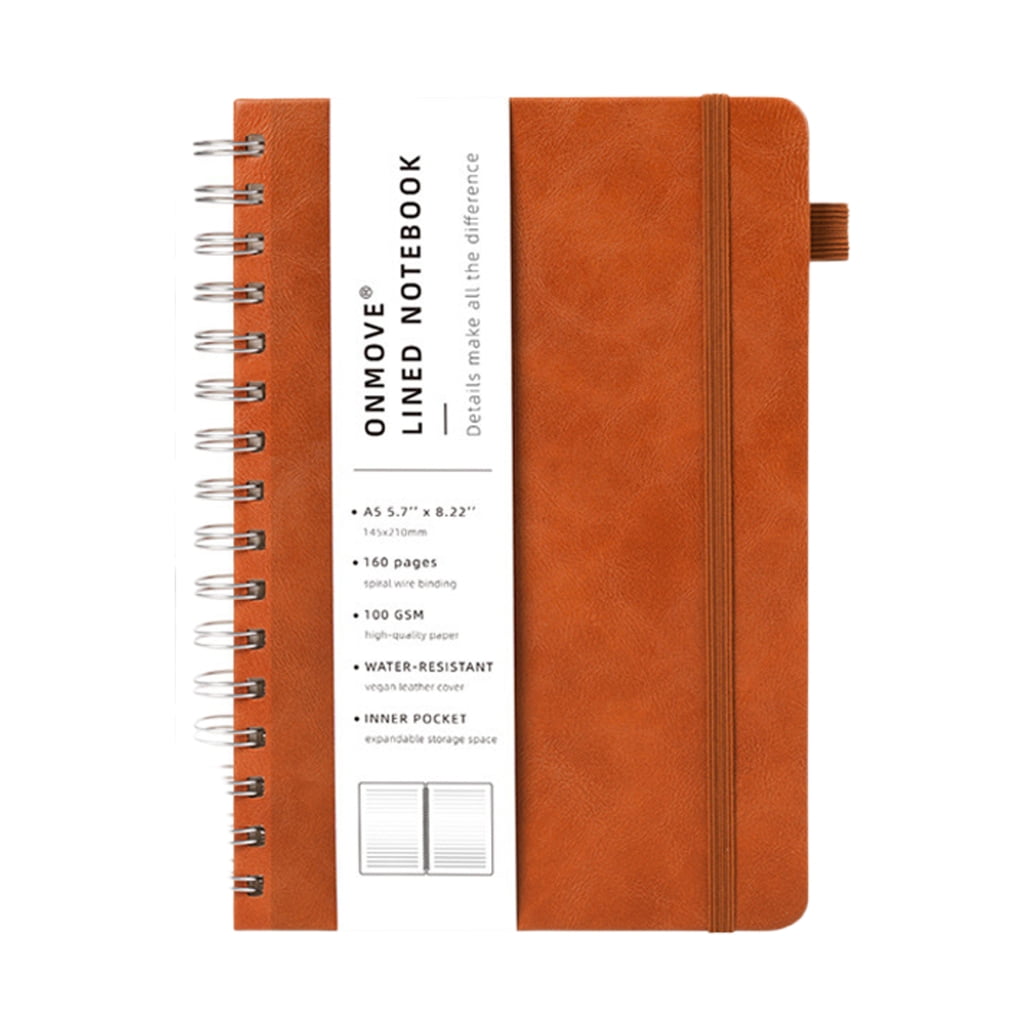 A 5 Spirals Notebook Journal Notebooks Travel Notebook Simple Notepads ...