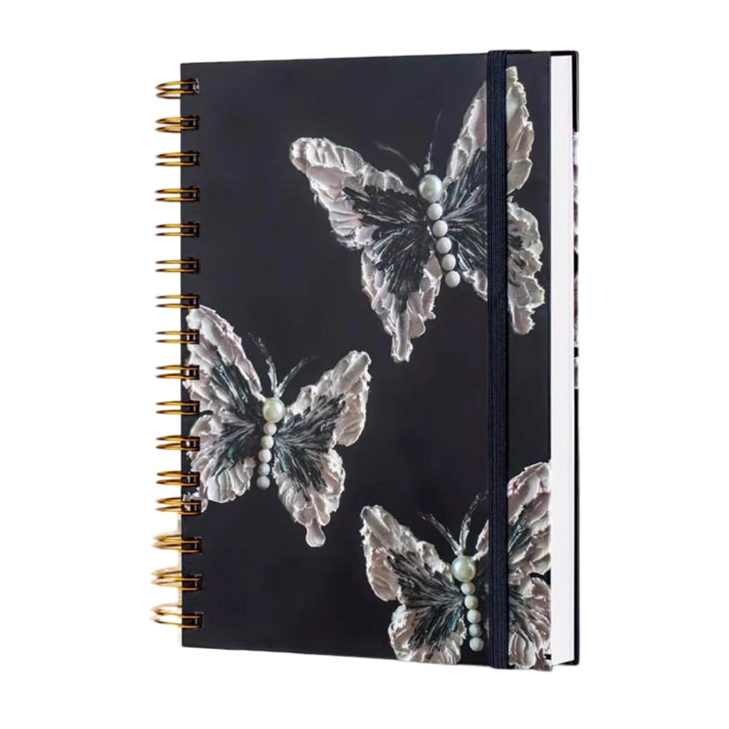 A 5 Butterfly Notepads Journal Notebook Travel Notepads Spirals ...