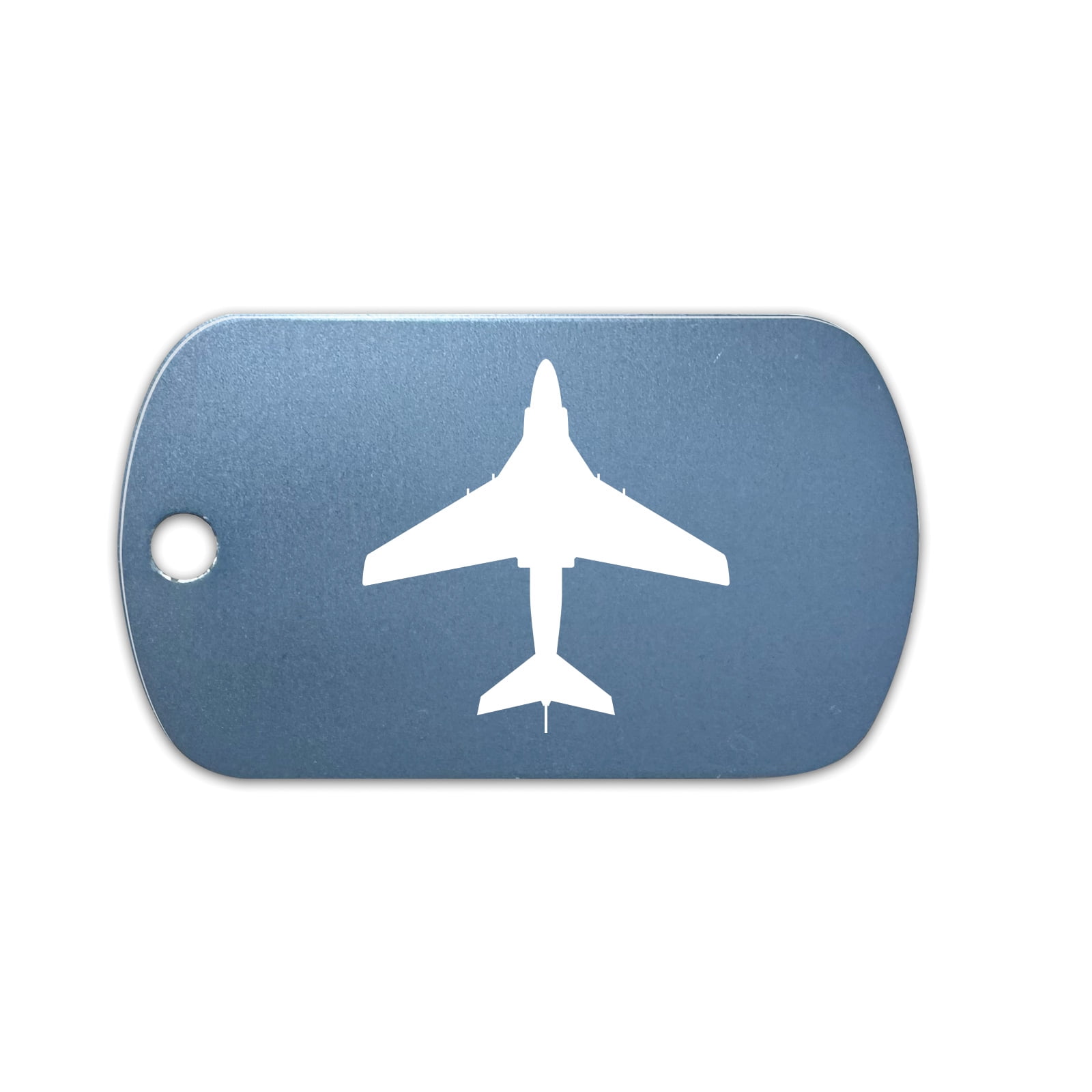 A-6 Intruder GI Dog Tag Aluminum Keychain a6 - Light Blue - Walmart.com