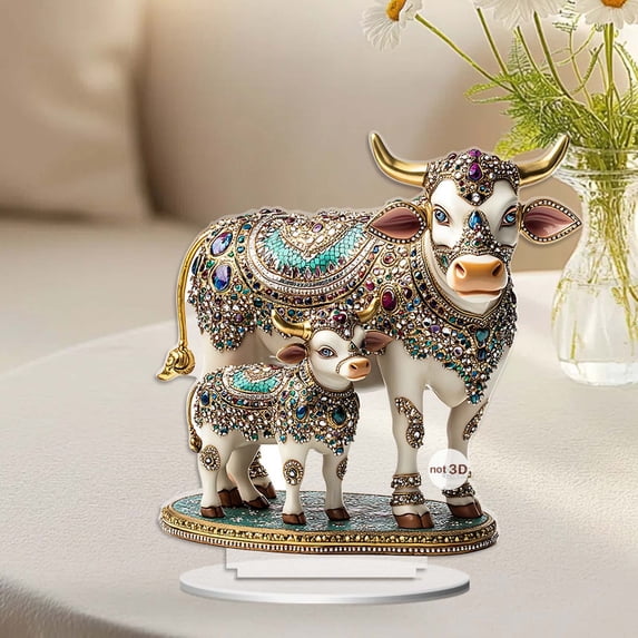 A 8X8 Inch Acrylic Desktop Decorations For Family Party Home Tabletop ...