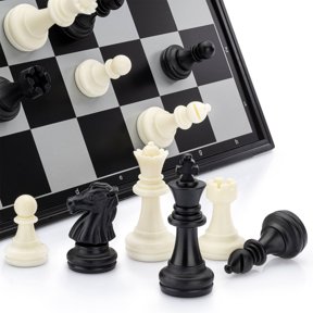 WE Games Travel Magnetic Folding Chess Set - 8 inches - Walmart.com